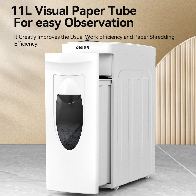 Deli Automatic Paper Shredder Machine 11L 9923 | Shopee Philippines