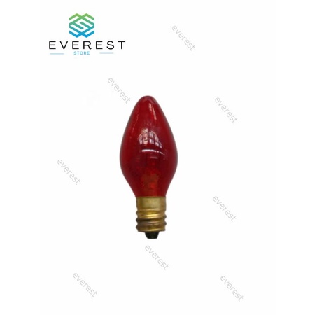 PILOT BULB Mini candle bulb clear/green/blue/yellow/red | Shopee ...