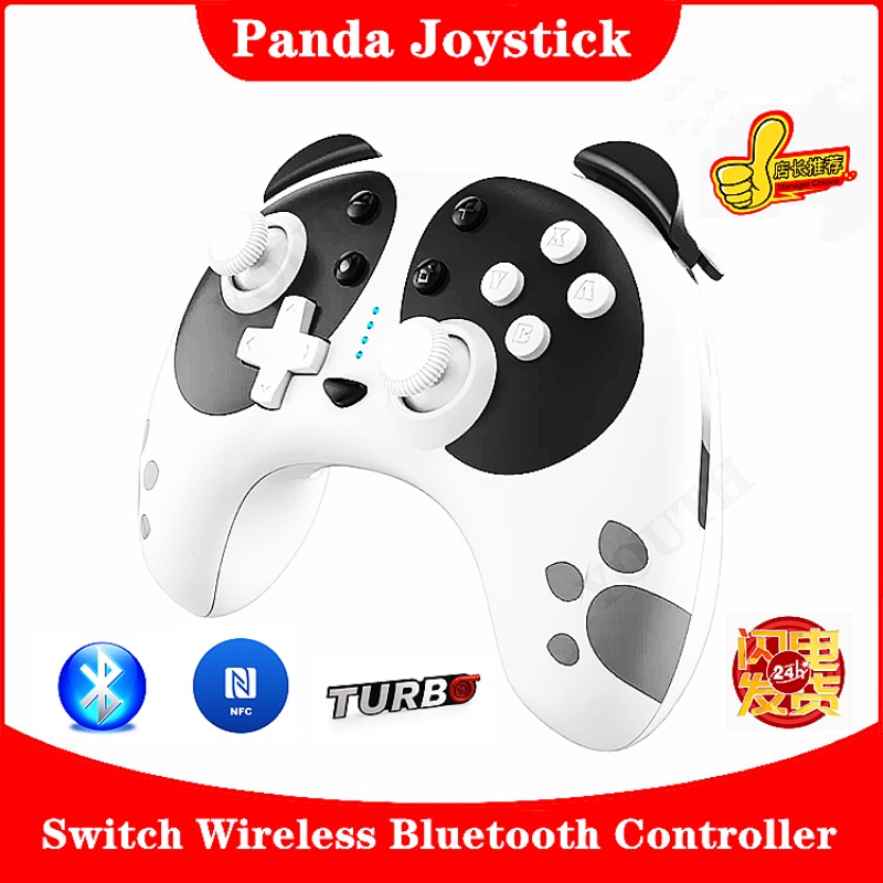 Switch Pro Wireless Bluetooth Gamepad Controller Switch Lite Panda ...