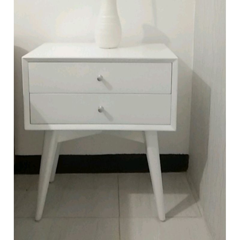 KAYU Nightstand Wooden Table/Bedroom Table /BEDSIDE | Shopee Philippines