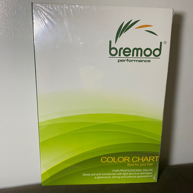 Bremod Performance Hair Color Chart | Shopee Philippines