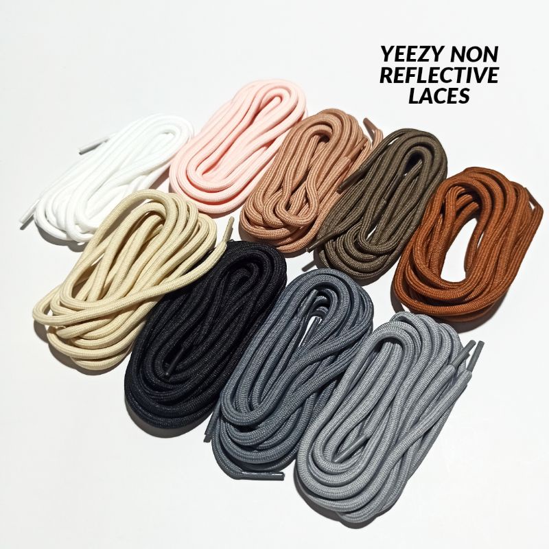 LAZE.PH Non-reflective round shoe laces w/ FREE aglets (0.4CM) | Shopee ...
