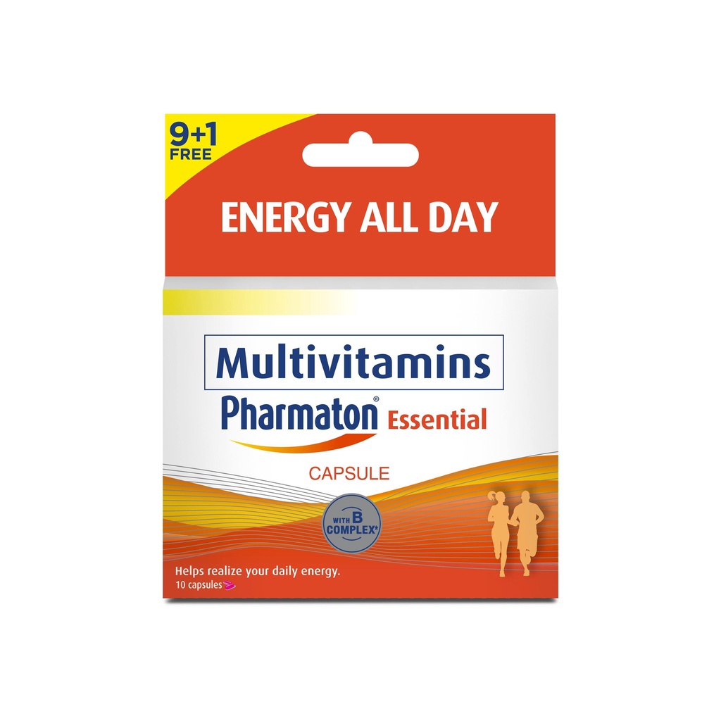 Pharmaton Essential 9+1 capsule | Shopee Philippines