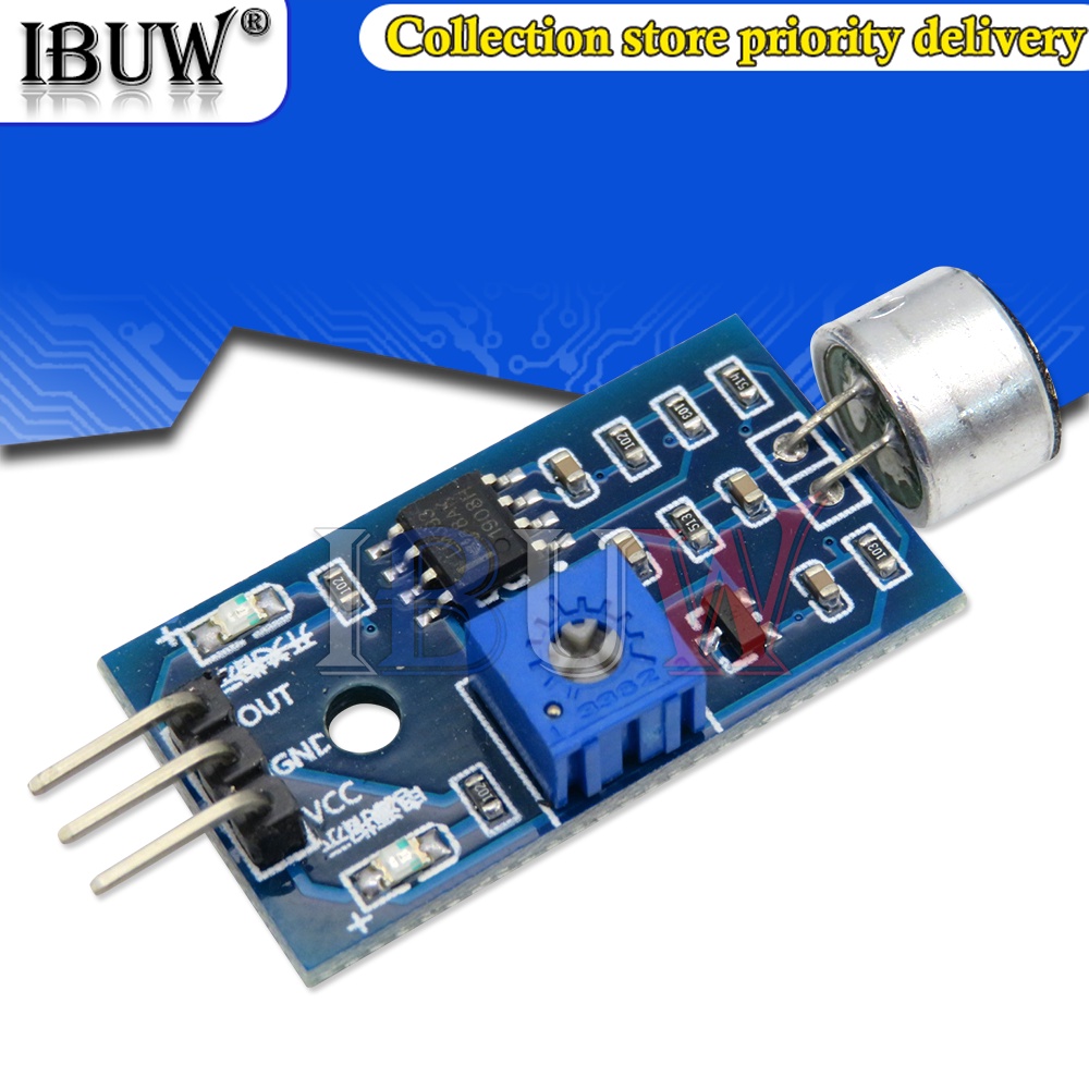 3pin Voice Sound Detection Sensor Module Intelligent Smart Robot Helicopter Airplane Boart Car 