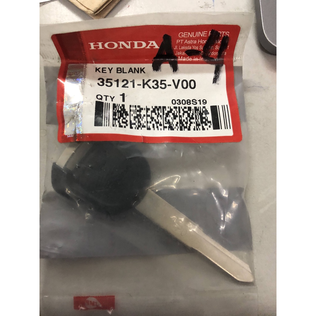 Honda Genuine Blank Key for Supra GTR 150 35121k35v00 | Shopee Philippines