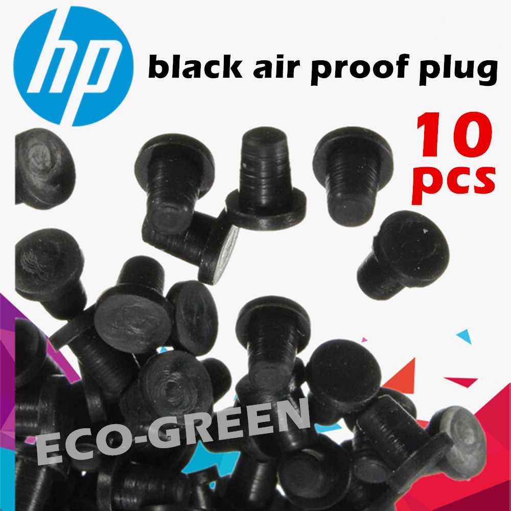 10pcs hp seal HP ink cartridges universal black air proof plug for ciss ...