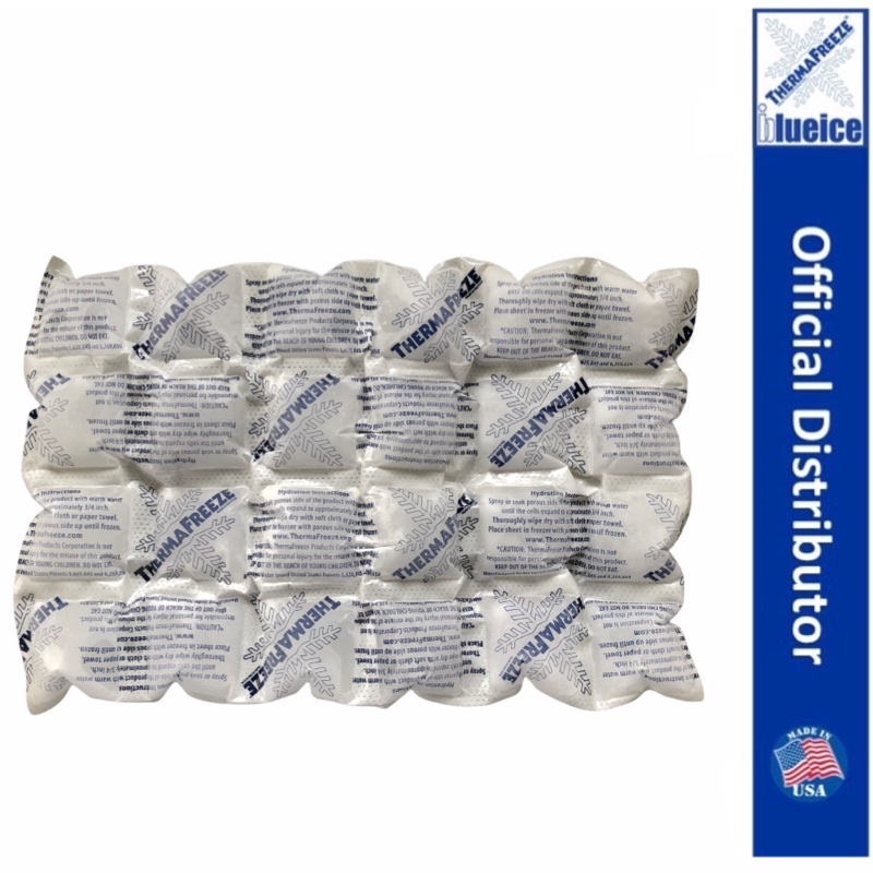 Thermafreeze USA 3-Ply 6 x 4 Reusable Ice Sheets Gel Ice Pack Standard ...