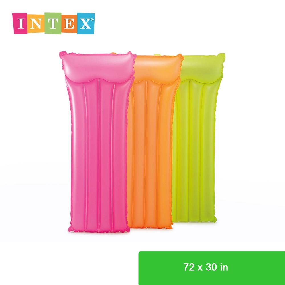 INTEX® 59717 Neon Frost Air Mats (72 x 30 in) | Shopee Philippines