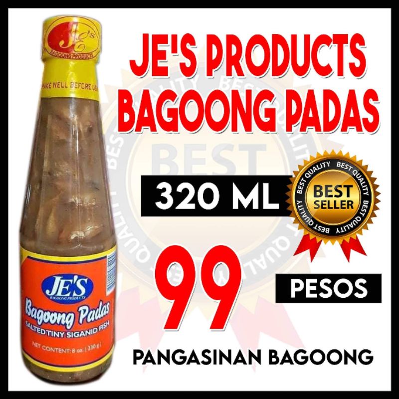 Premium Bagoong Padas ISDA 320ML | Shopee Philippines