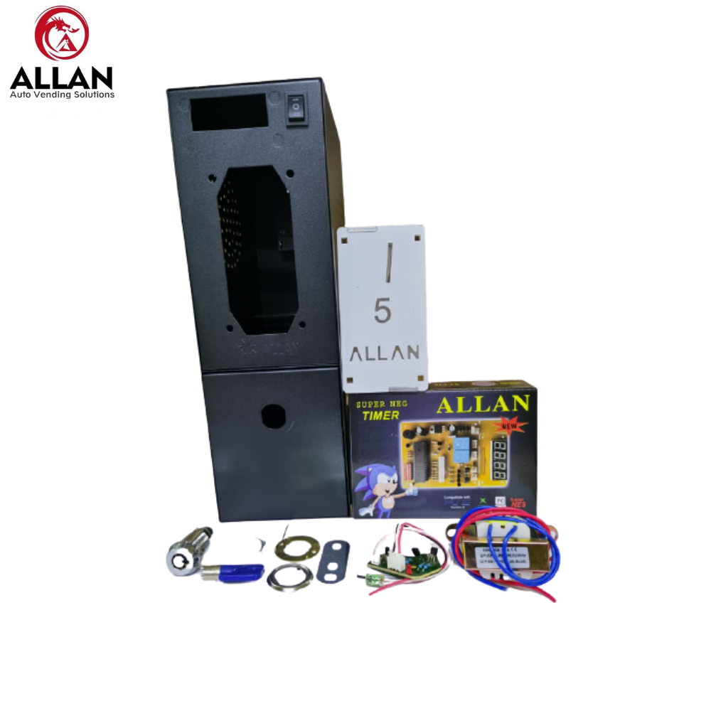 ALLAN Complete Set Pisonet COMBO 2 /High Power Relay Coinslot Box ...
