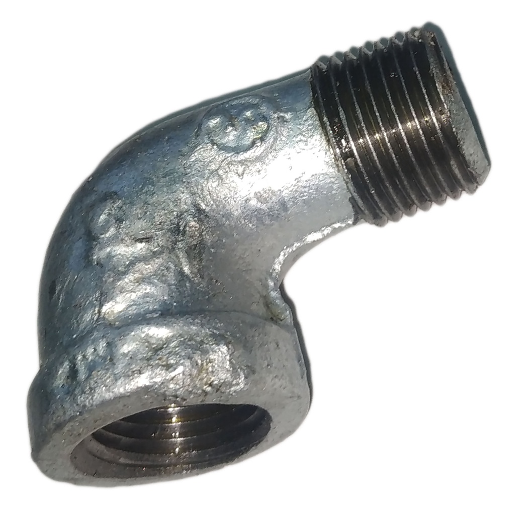 MECH GI STREET ELBOW 1-1/4" SCH40 STANDARD THREADED == GALVANIZED IRON ...