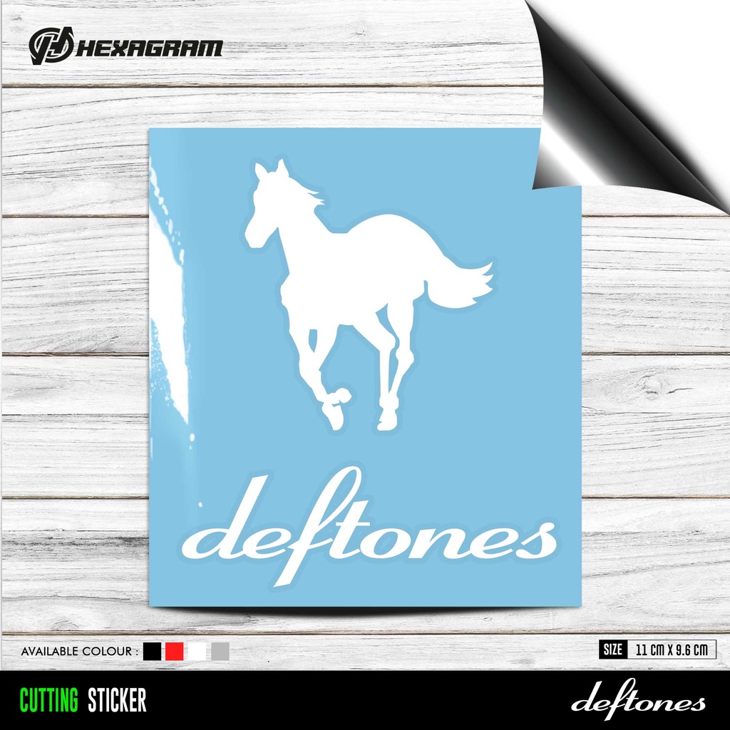 Cutting Sticker Deftones White Pony | Deftones White Pony Music Sticker ...