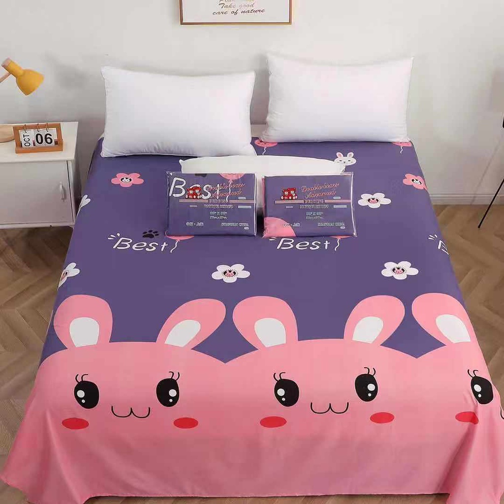 Chinee 1 pc. Soft Bedsheet / Flat Sheet or Kumot Double Size Sold As ...