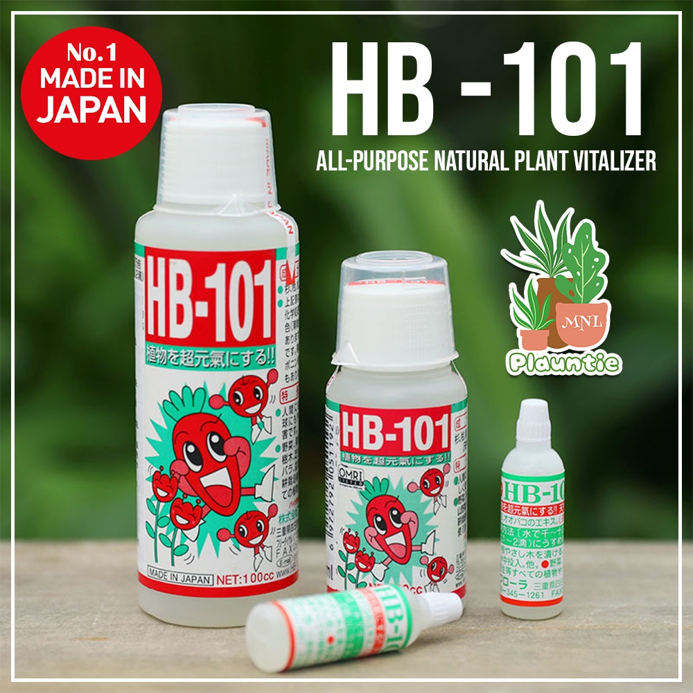 HB-101 hb101 Plant Vitalizer Liquid 6ml (Organic, Made in Japan) | Shopee Philippines