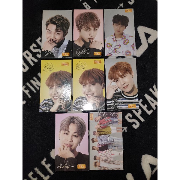 Bts - DAMAGE Photocard BTS X BBQ | Check VIDEO | Bent Or Dirty PC ...