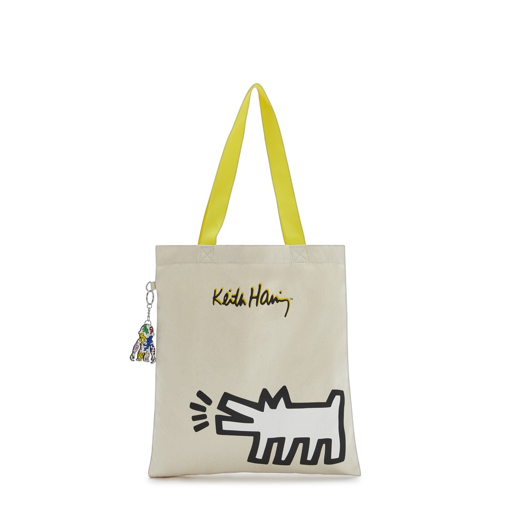[Kipling x Keith Haring] Kipling MY KH TOTE Tote Bag - 2 Color Versions ...