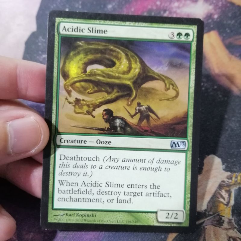 1 PLAYED RANDOM EXPANSION acidic slime MTG card | Shopee Philippines