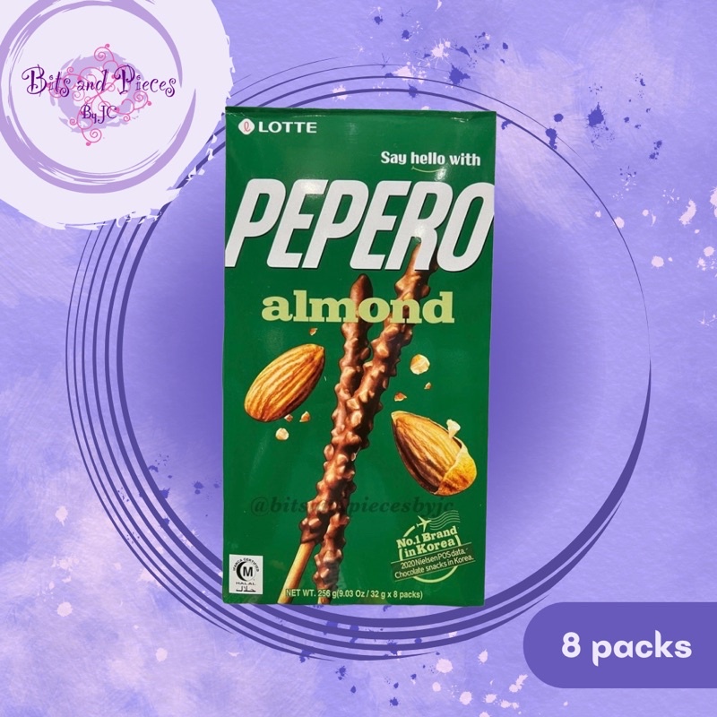 Giant Pepero Almonds 8 boxes inside | Shopee Philippines