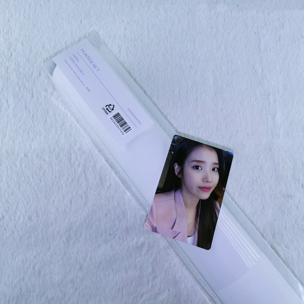 IU Lilac Official Merchandise Goods Photobook Poster set undisclosed ...