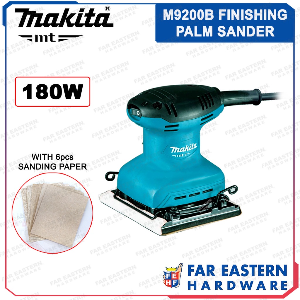 MAKITA MT M9200B Finishing Palm Sander 180W MKPTCD | Shopee Philippines