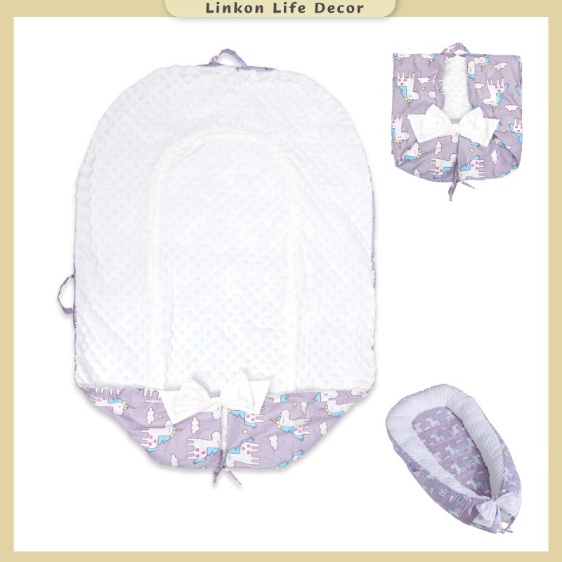 Pure Cotton Baby Nest Cover Replacement Cover Baby Lounger Nest ...