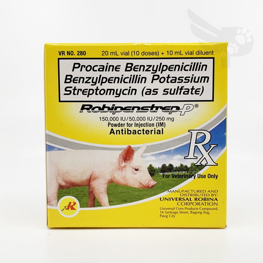 Robipenstrep P 10 doses - Antibacterial - URC - petpoultryph | Shopee ...
