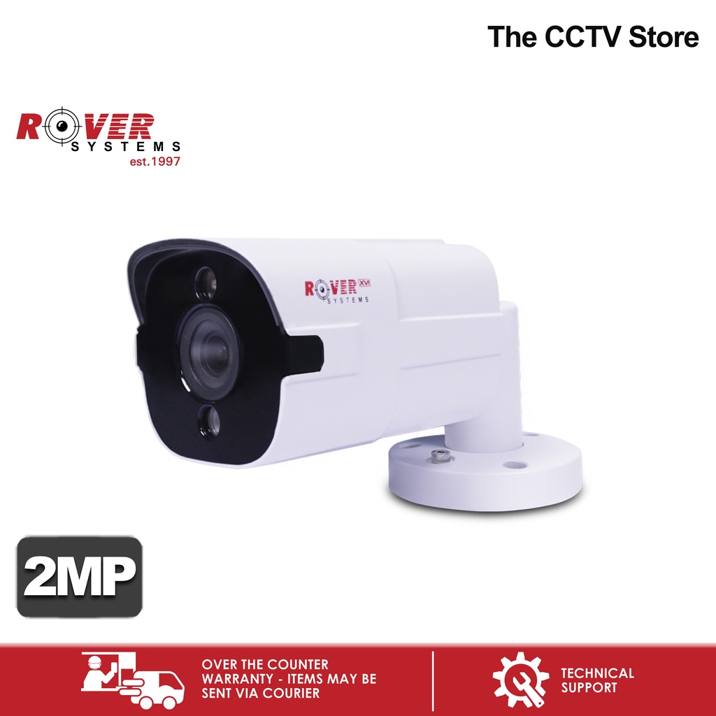 Rover Systems 2MP 1080P XVI Dual Light Bullet CCTV Camera Outdoor ...