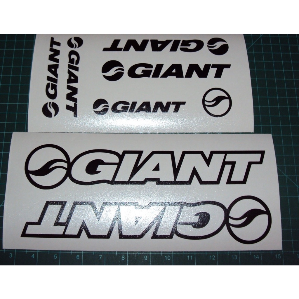 1Set Giant Bike OUTLINE Decals Sticker Set MTB DH Bike Racing Glory ...