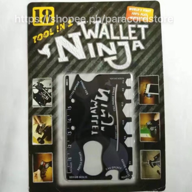 Ninja Wallet 18 in 1 Tool card | Shopee Philippines