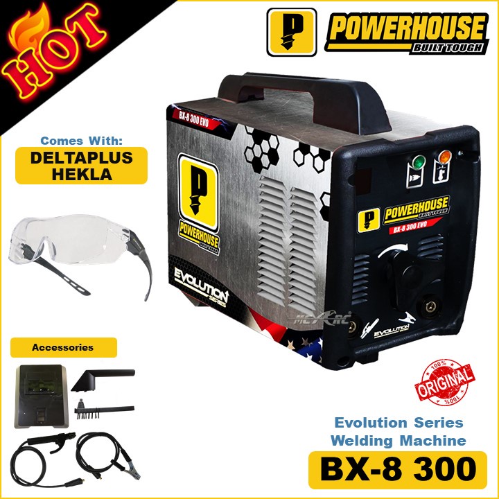 Powerhouse BX-8 300 Welding Machine EVOLUTION Series comes with 1 pc ...