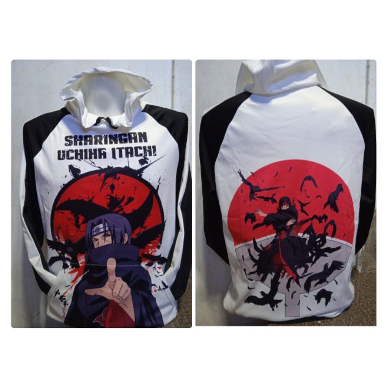 UCHIHA ITACHI 3D JACKET (Actual Photo)(Silk Cotton)(freesize) | Shopee ...