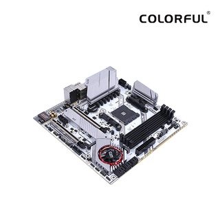 Colorful CVN X570M Gaming Frozen V14 Motherboard - AMD X570 Socket AM4 ...