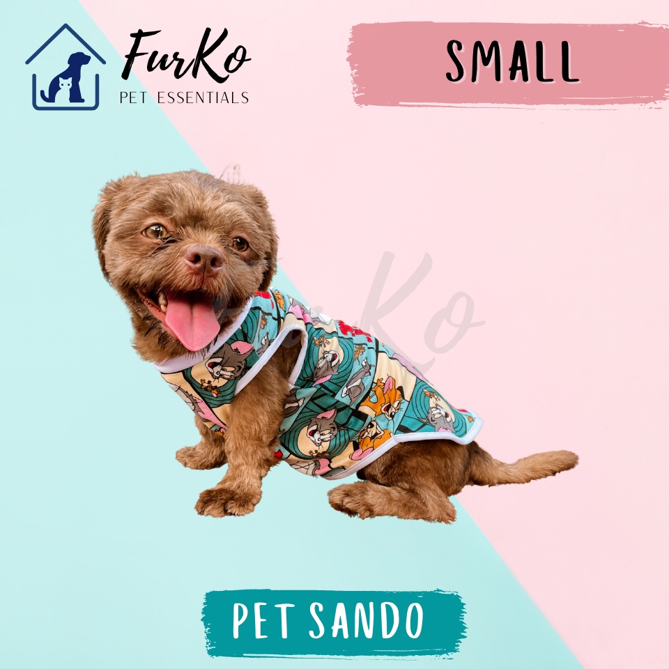 Dog/Cat Pet Sando for Everyday Wear (Small) | Shopee Philippines