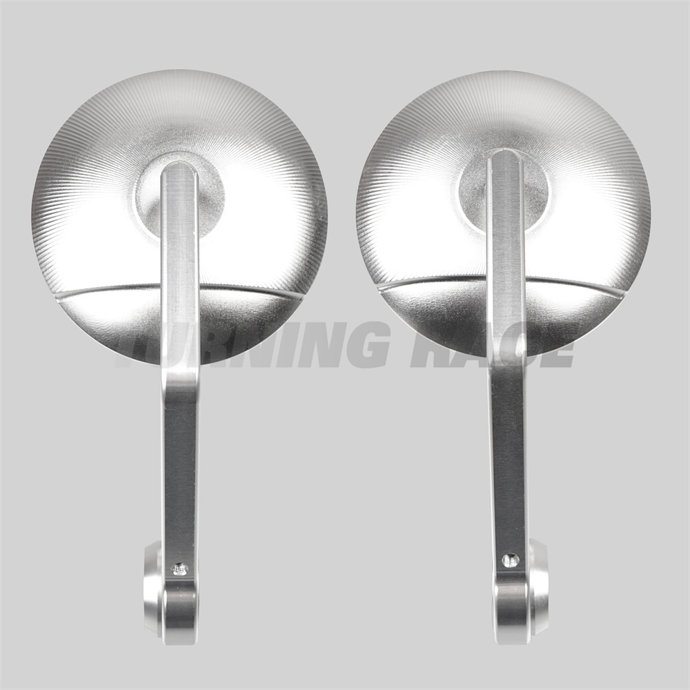 1 Pair Mirror Handlebar Ends For Piaggio Vespa Sprint Primavera LX LXV ...