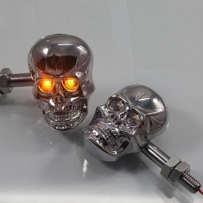LED Personalized Motorcycle Turn Signals Lamp Modification Accessories ...