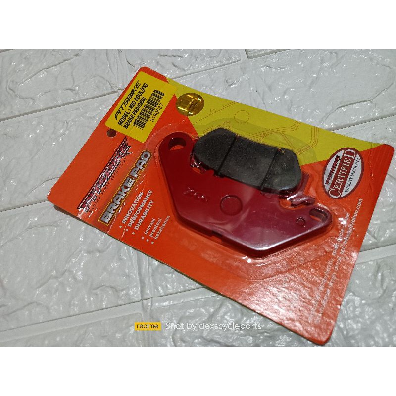 pitsbike brake pad for mio mx125/mio sporty/nmax 155Rear/sniper 135/Mx ...