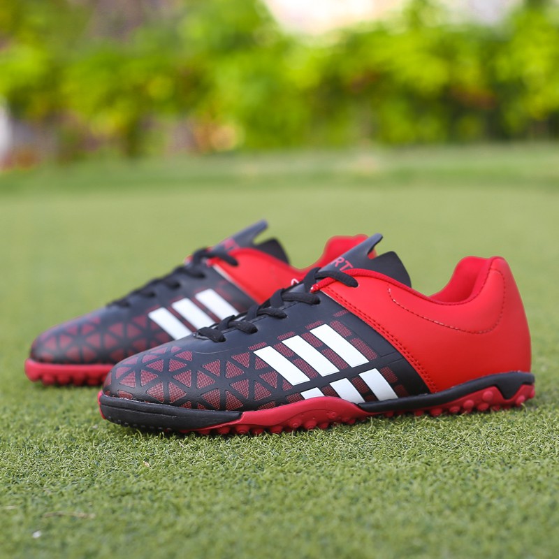 Men's Outdoor Soccer Shoes 31-43 Turf Indoor Soccer Futsal Shoes TF ...