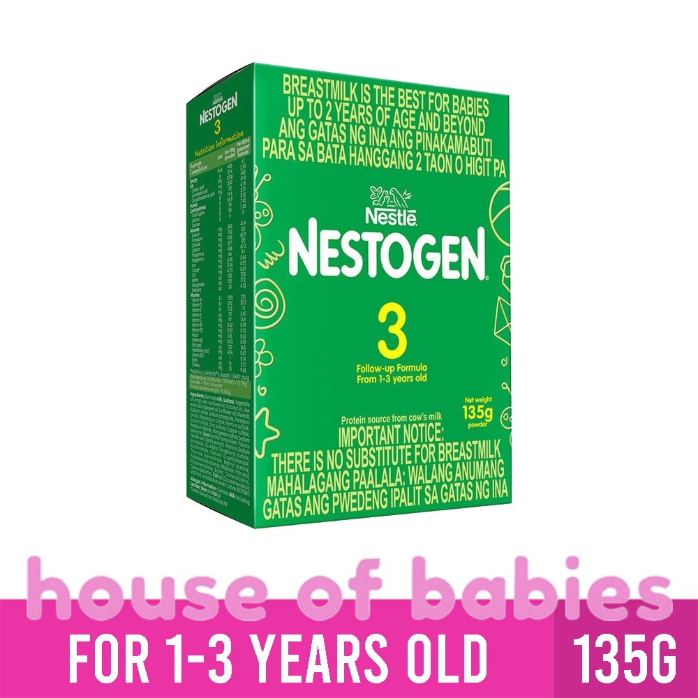 Nestogen for 1-3 Years Old 135g Milk Supplement | Shopee Philippines