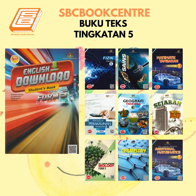 [SBCB]Notebook Form 5 / Text Book Form 5 KSSM (2021) | Shopee Philippines
