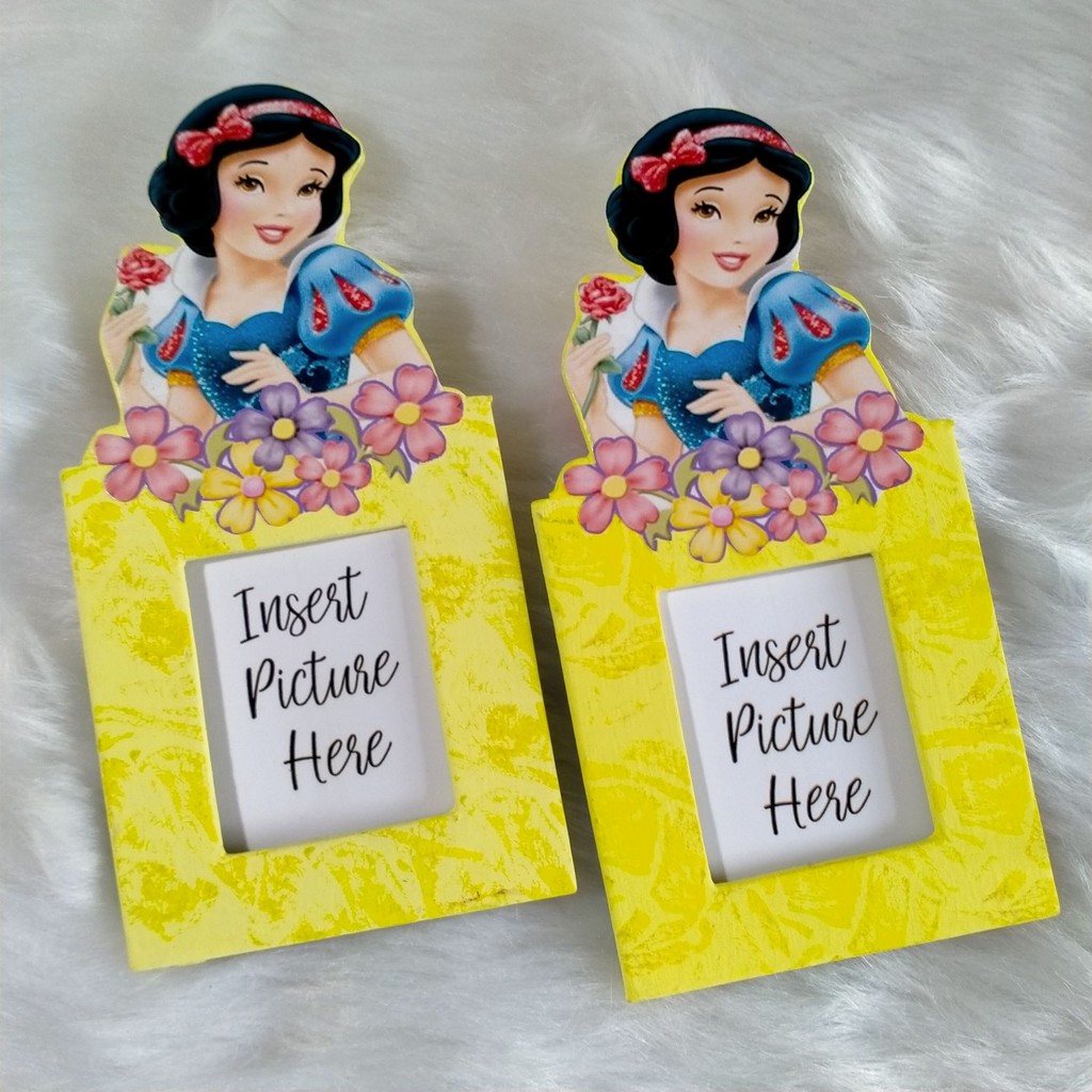 10 PCS. SNOW WHITE MAGNETIC PHOTO FRAME | Shopee Philippines