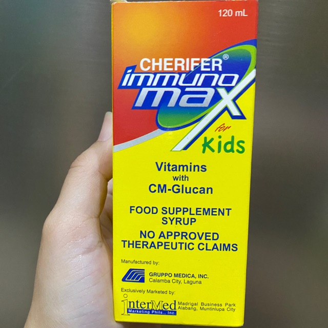 CHERIFER IMMUNOMAX SYRUP 120ML | Shopee Philippines
