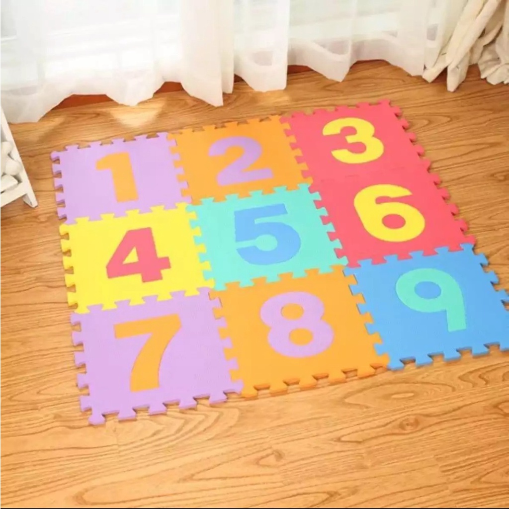 UNIONE 30x30 play mat playmat (1 Set of 10pcs) | Shopee Philippines
