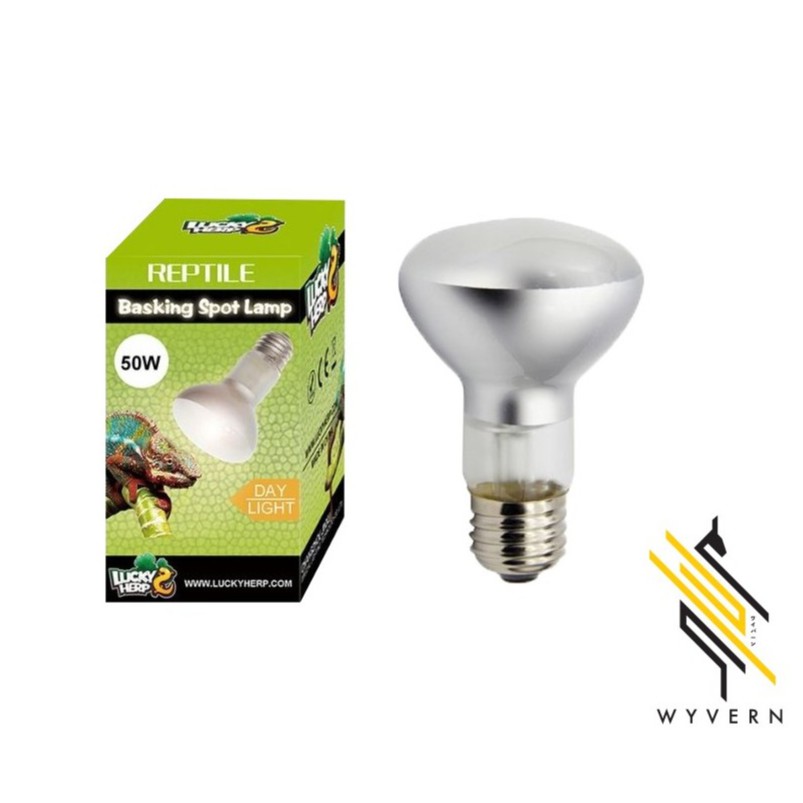Lucky Herp Reptile Basking Spot Lamp 50w - Day Light/Basking Light | Shopee Philippines
