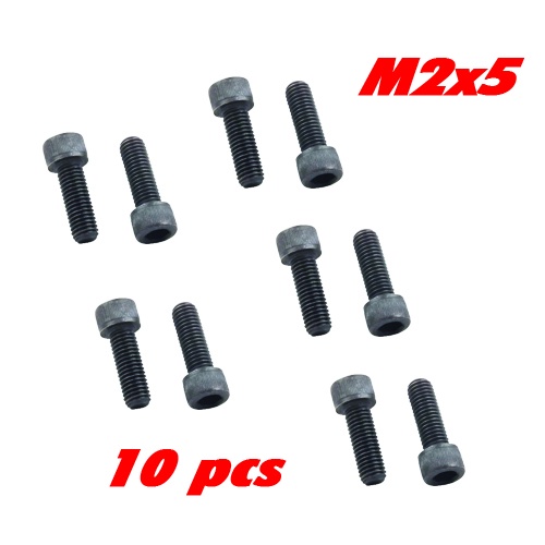 M2x5 Socket Cap Screw Through Thread (10pcs) | Shopee Philippines