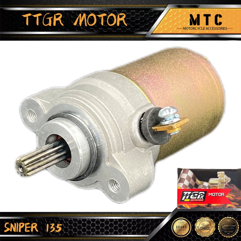 TTGR Starter Motor SNIPER135 Motor Made in Thailand | Shopee Philippines