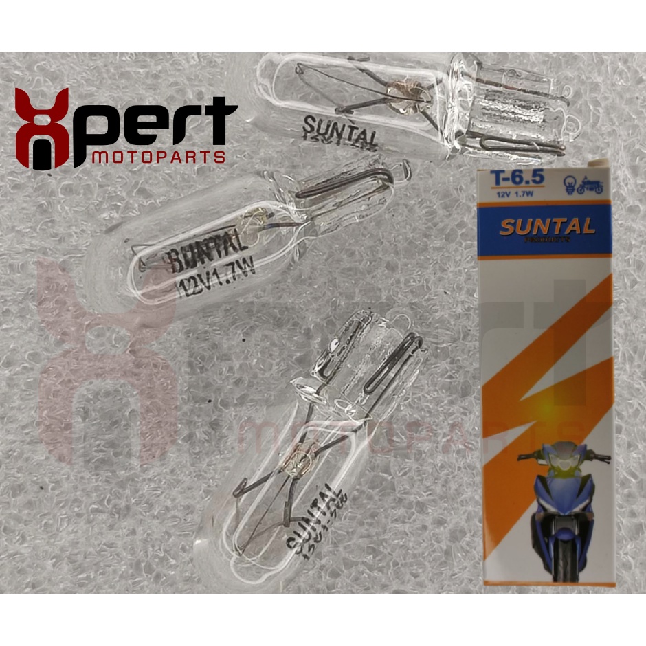 SUNTAL T-6.5 METER BULB WEDGE 12V 1.7 (Per Piece) | Shopee Philippines