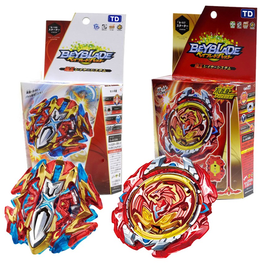 Beyblade TD Buster XCalibur / Revive Phoenix Ripcord Launcher Starter ...