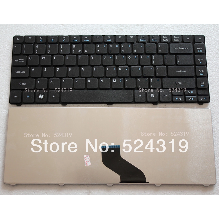100% New Laptop Keyboard for Acer 3810T 3820TG 4738zg 4750G 4741 4551 ...