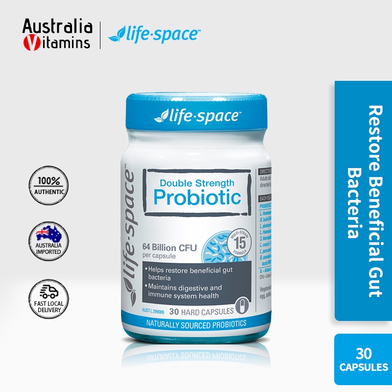 Life Space Double Strength Probiotic 30 Capsules | Shopee Philippines