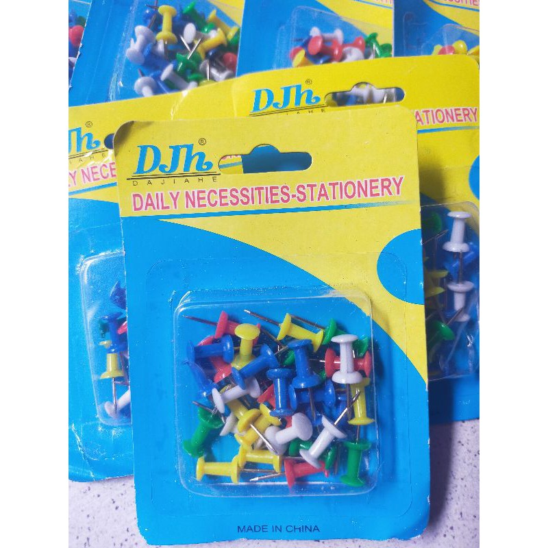 COLORED-PUSH PIN 20 PCS | Shopee Philippines